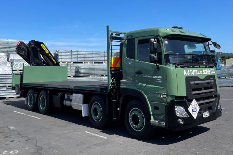 Crane Truck Hire Auckland, Reliable Hiab Hire Services – Tutill Carriers